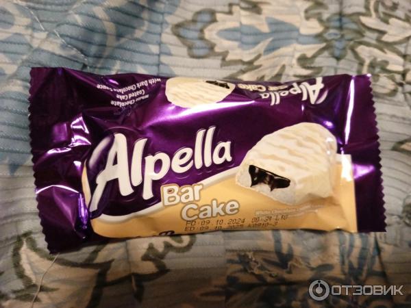 Отзыв о Кекс в белом шоколаде Alpella Bar Cake | Ожидание - реальность