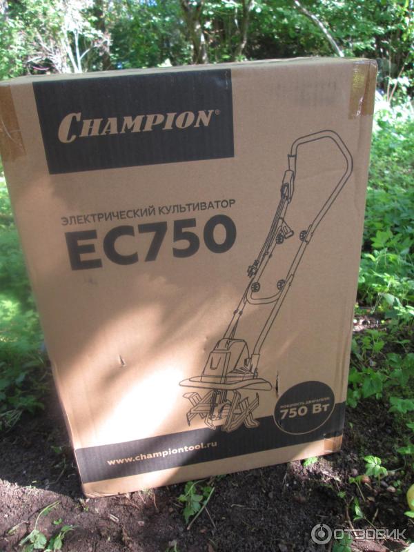 Отзыв о Культиватор электрический Champion EC750 | Восхитительная техника