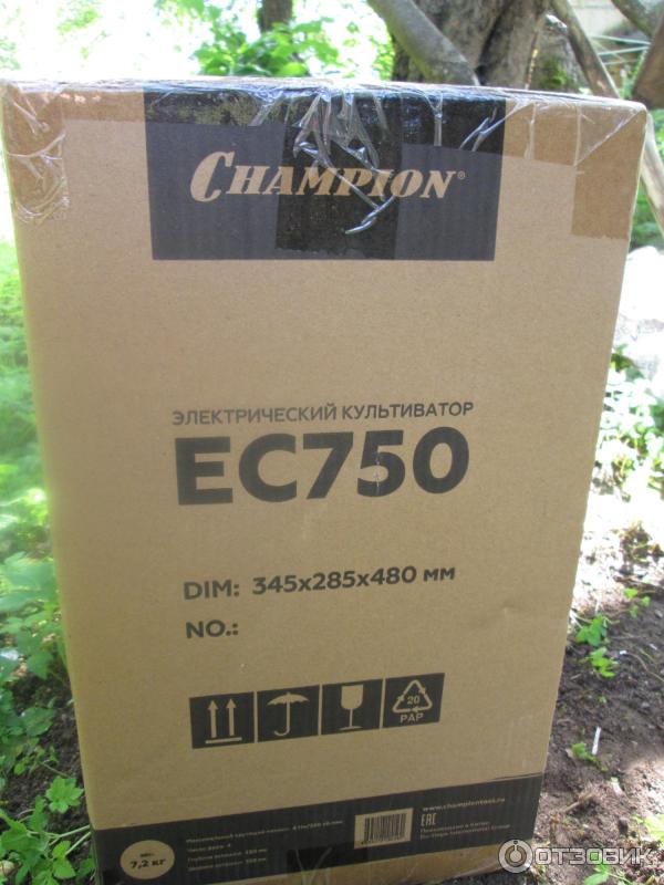 Отзыв о Культиватор электрический Champion EC750 | Восхитительная техника
