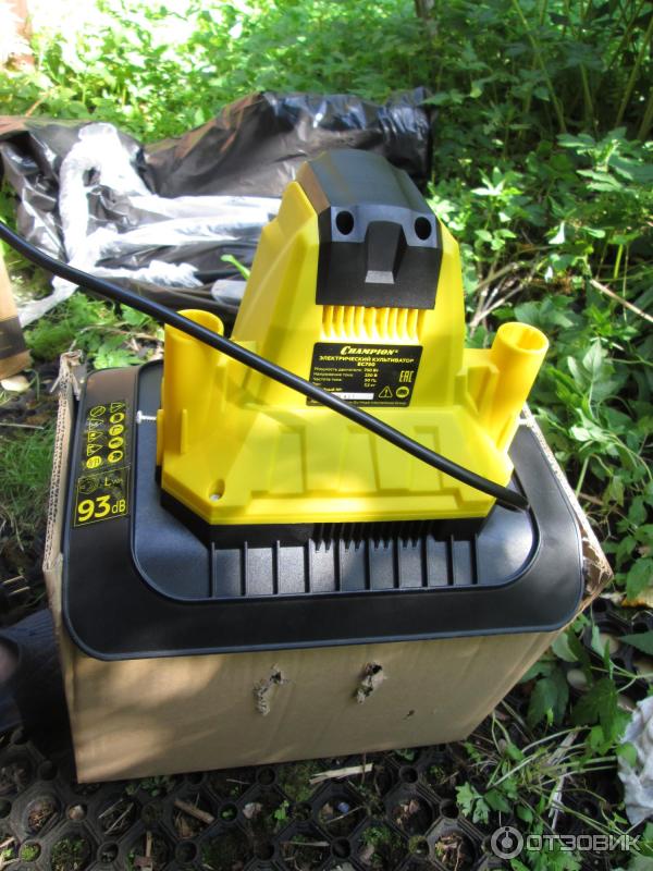 Отзыв о Культиватор электрический Champion EC750 | Восхитительная техника