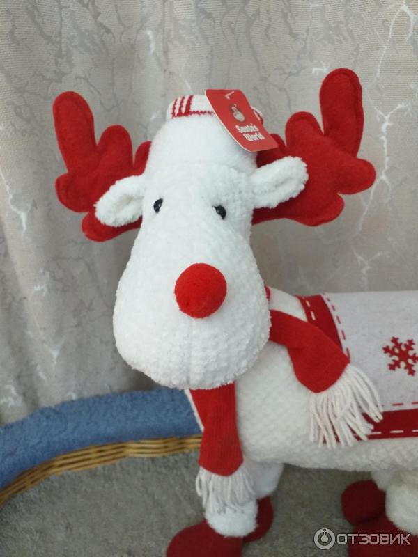 Отзыв о Украшение Santa's World Фигурка "Новогодний олень ...