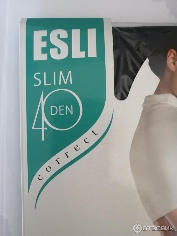 Отзыв о Колготки Esli Slim 40 Den | Отличная находка