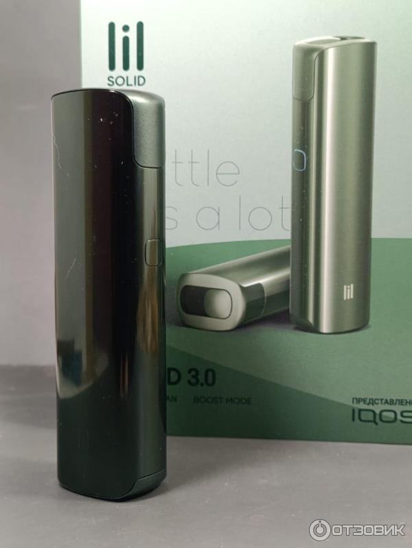 Отзыв о Система нагревания табака lil SOLID 3.0 | Хорошая новинка с особенностями к которым ...