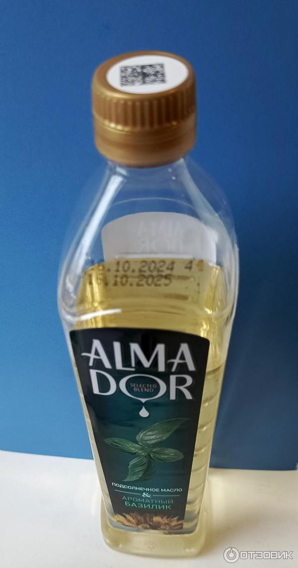 Отзыв о Подсолнечное масло с базиликом Almador | Раньше мне оно больше ...