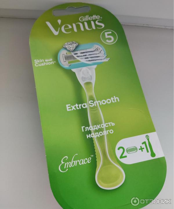 Отзыв о Женский бритвенный станок Gillette Venus Embrace | Отличный ...