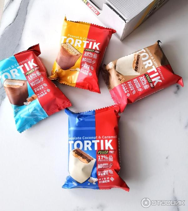 Отзыв о Протеиновое пирожное Power Pro "TORTIK" шоколадный кокос и ...