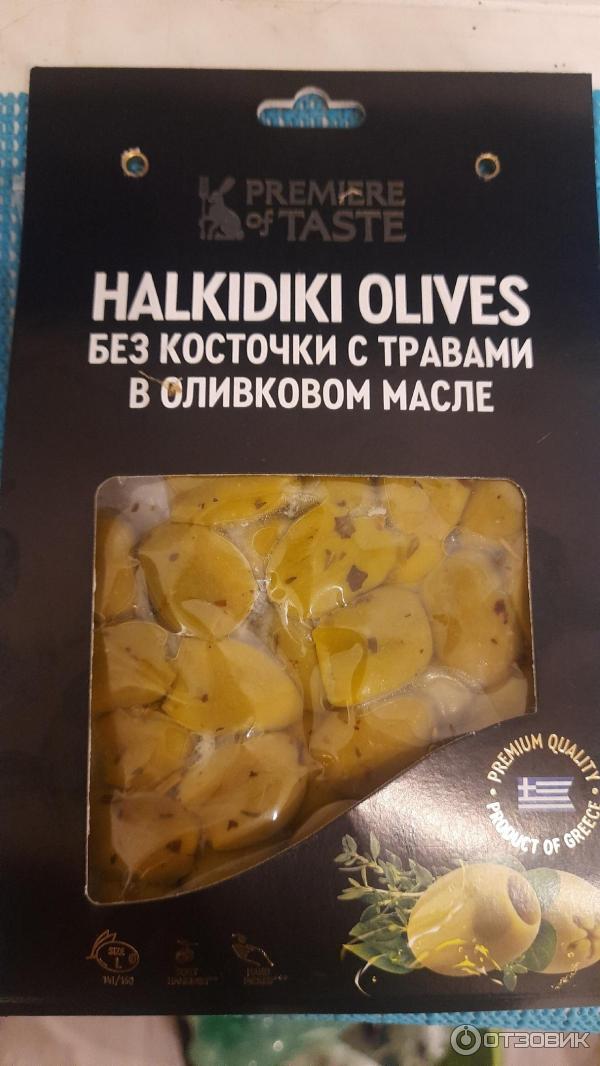 Отзыв о Оливки халкидики без косточки в оливковковом масле Premiere of ...