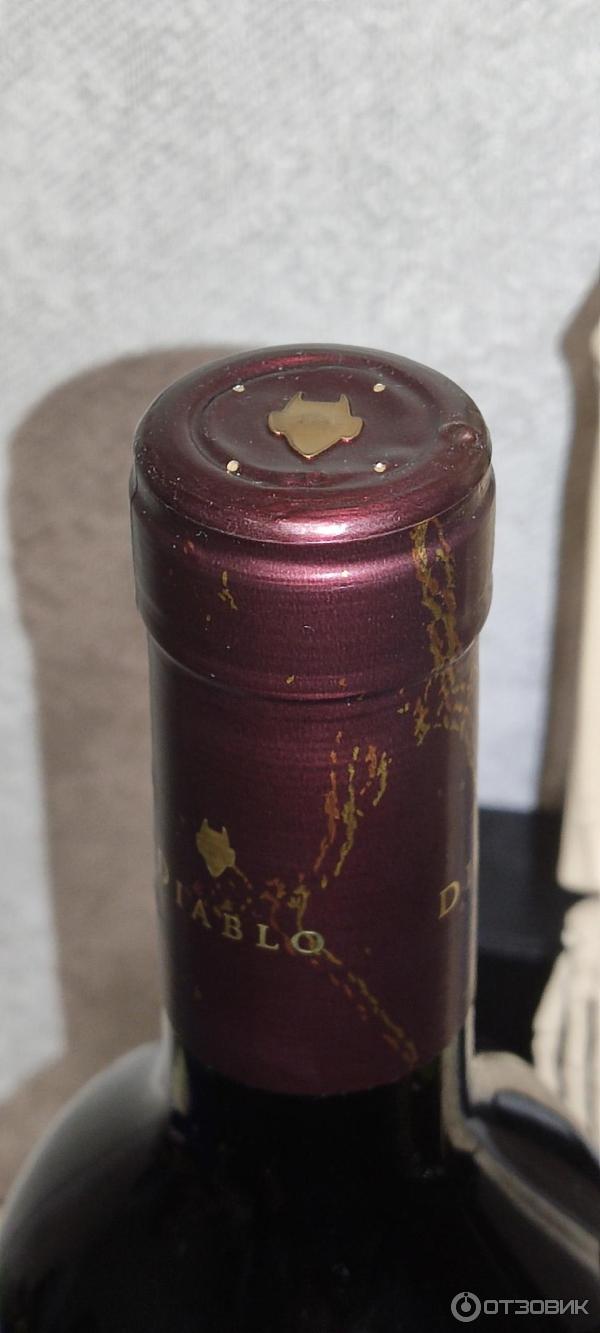 Отзыв о Вино красное полусухое Diablo Volcanic Cabernet Sauvignon ...