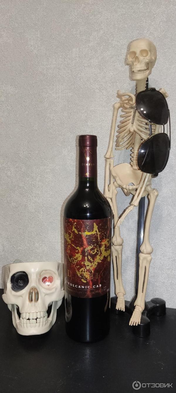 Отзыв о Вино красное полусухое Diablo Volcanic Cabernet Sauvignon ...