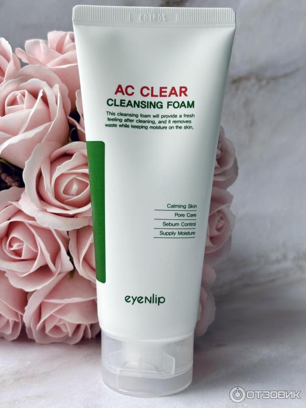 Отзыв о Пенка для умывания Eyenlip beauty AC Clear Cleansing Foam ...