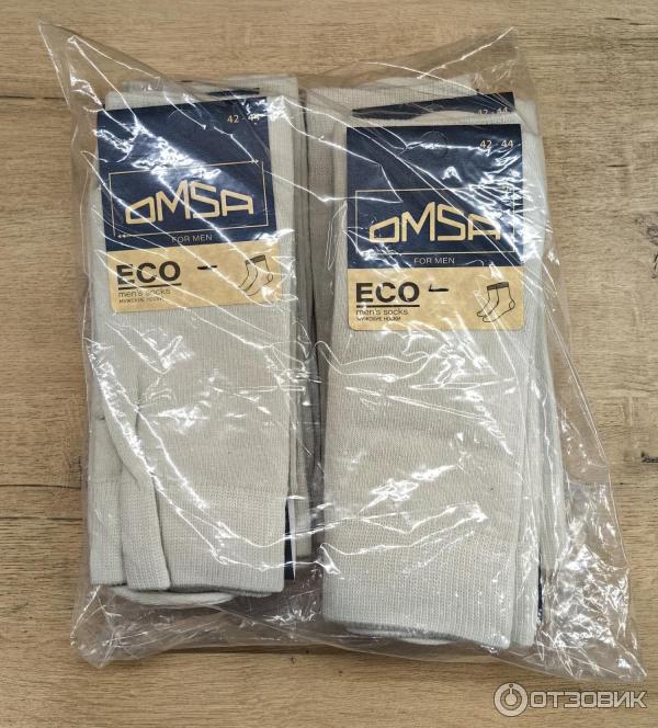 Отзыв о Комплект мужских носков Omsa 401 ECO | Отличные носки в красивом наборе