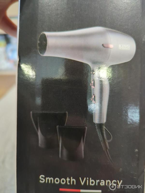 Отзыв о Фен King Professional KP-6002 2500 Вт | Хороший мощный фен.