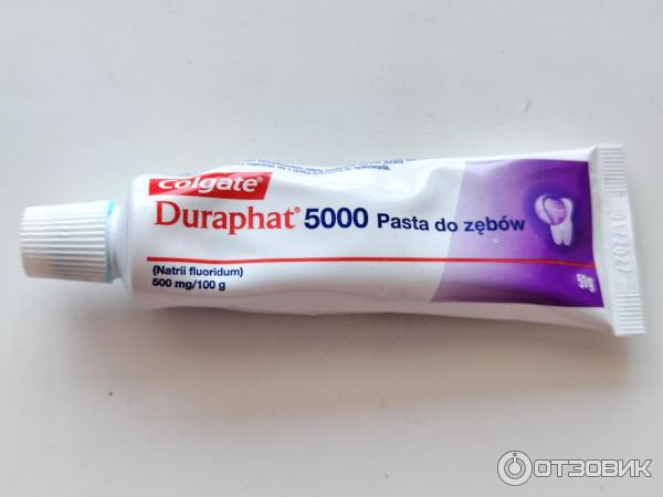 Отзыв о Зубная паста Colgate Duraphat 5000 ppm | Эффективна.