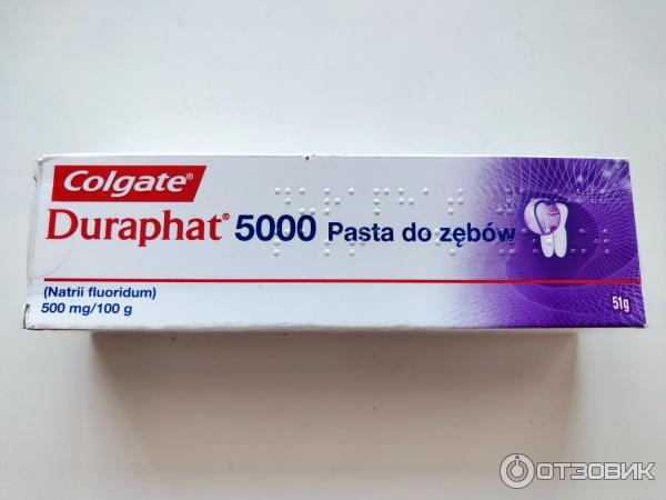 Отзыв о Зубная паста Colgate Duraphat 5000 ppm | Эффективна.