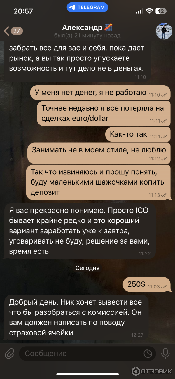 Отзыв о TwinCopy EchoSimul трейдер Кирилл | Maxilora, BloxTrade ...