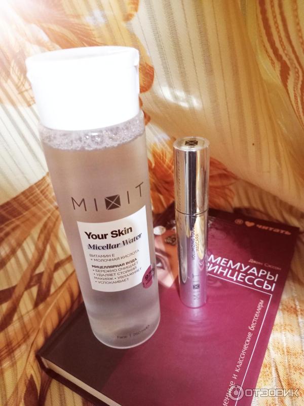 Отзыв о Набор Mixit для макияжа глаз и бережного очищения кожи лица Make-up & Care Fase Set ...