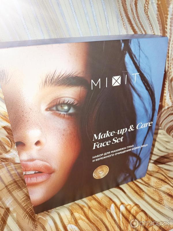 Отзыв о Набор Mixit для макияжа глаз и бережного очищения кожи лица Make-up & Care Fase Set ...