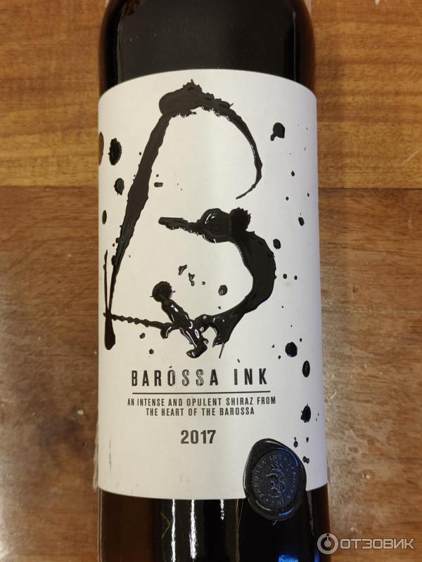 Отзыв о Вино красное полусухое Grant Burge Barossa Ink Shiraz урожай ...