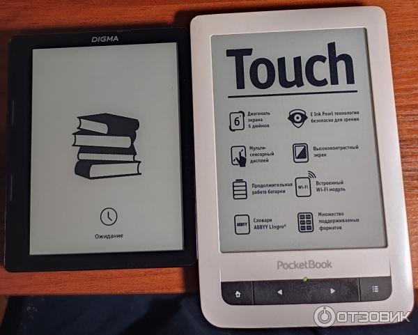 Отзыв о Электронная книга Digma F4 В целом нормально но довольно быстро разряжается