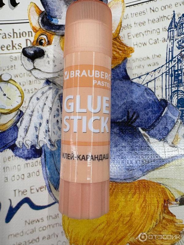 Отзыв о Клей-карандаш Brauberg pastel Glue Stick | Для творчества клей ...