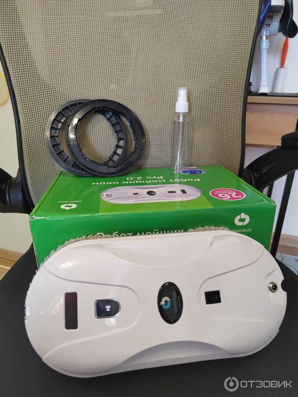 Отзыв о Робот мойщик окон Cleanbot PRO | Хороший аппарат!