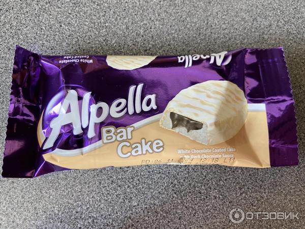 Отзыв о Кекс в белом шоколаде Alpella Bar Cake | Это очень вкусно ...