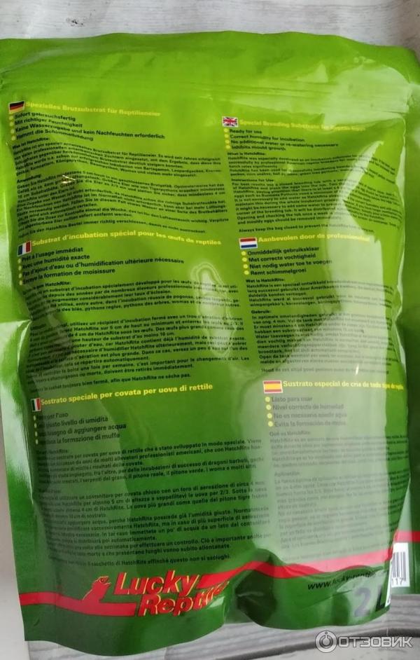 Отзыв о Субстрат для инкубации яиц рептилий Lucky Reptile HatchRite ...