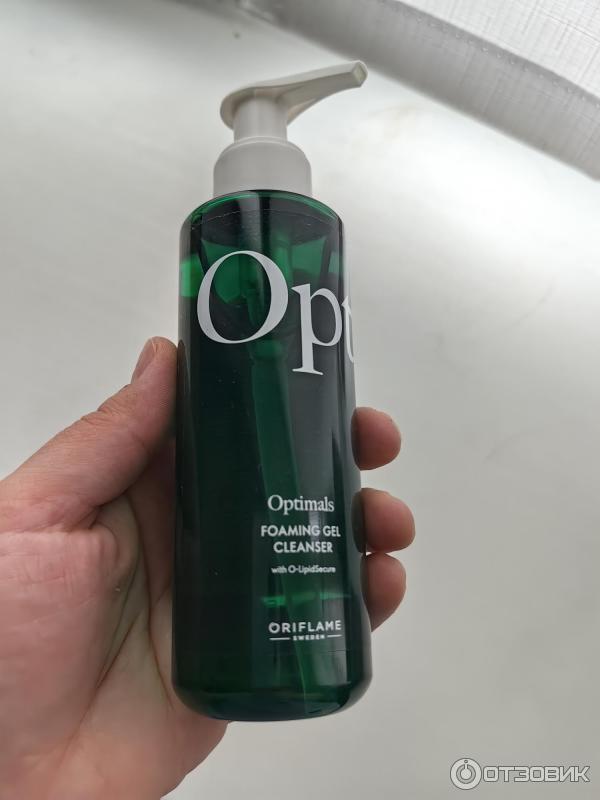 Отзыв о Очищающий гель для лица Oriflame Optimals with O-LipidSecure | Гель хороший. Новинка от ...
