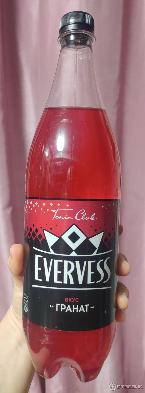 Отзыв о Напиток безалкогольный сильногазированный Evervess "Гранат ...