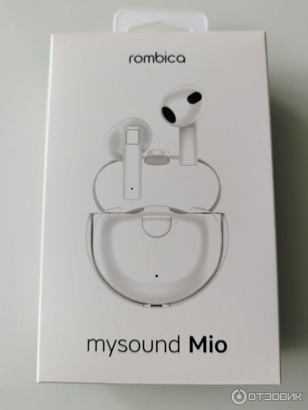 Отзыв о Наушники True Wireless Rombica MySound Mio BH-T027 | Неплохие,но для моих ушей не подошли.