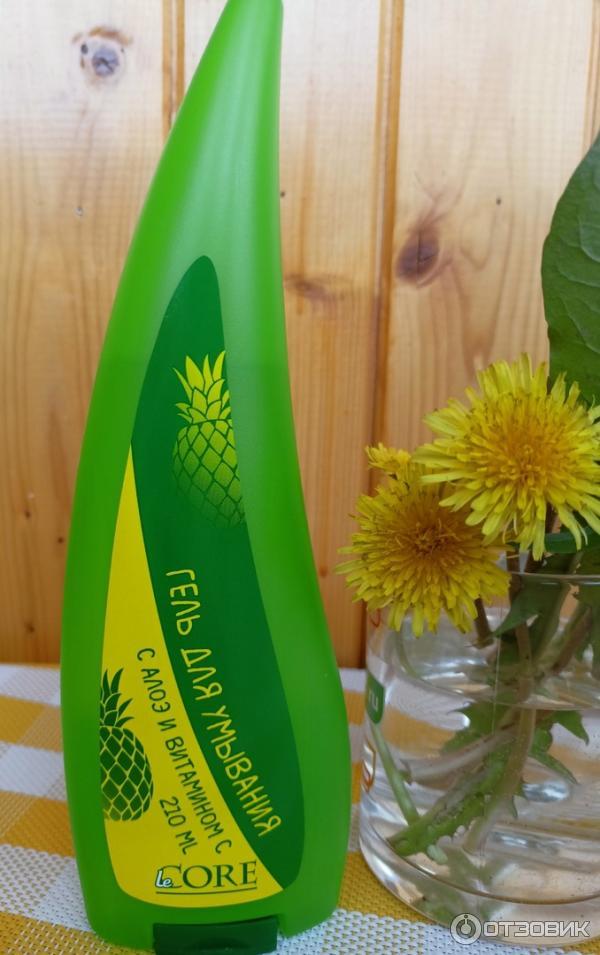 Отзыв о Гель для умывания Le Core С алоэ и витамином С | «Надо, надо ...