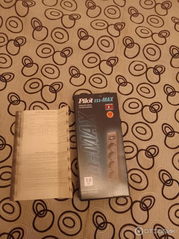 Отзыв о Сетевой фильтр Pilot m-MAX | И удлиннитель и защита для компа