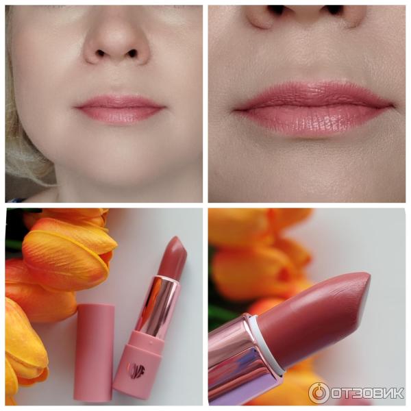 Отзыв о Помада-эликсир для губ Faberlic Love My Lips | Оттенк 41206 - Весенний лепесток ...