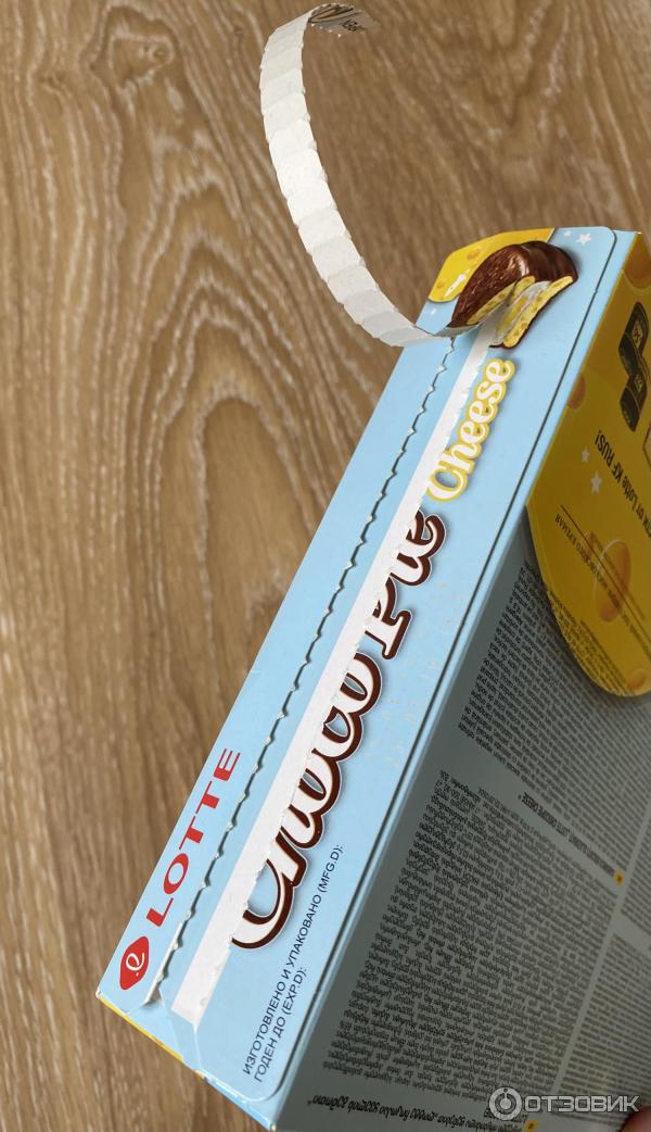 Отзыв о Печенье Lotte Choco Pie Cheese | Интересная новинка