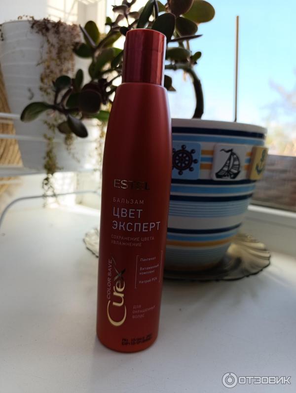 Отзыв о Бальзам для окрашенных волос Estel Curex Color Save | Очередной хороший estel-евский ...