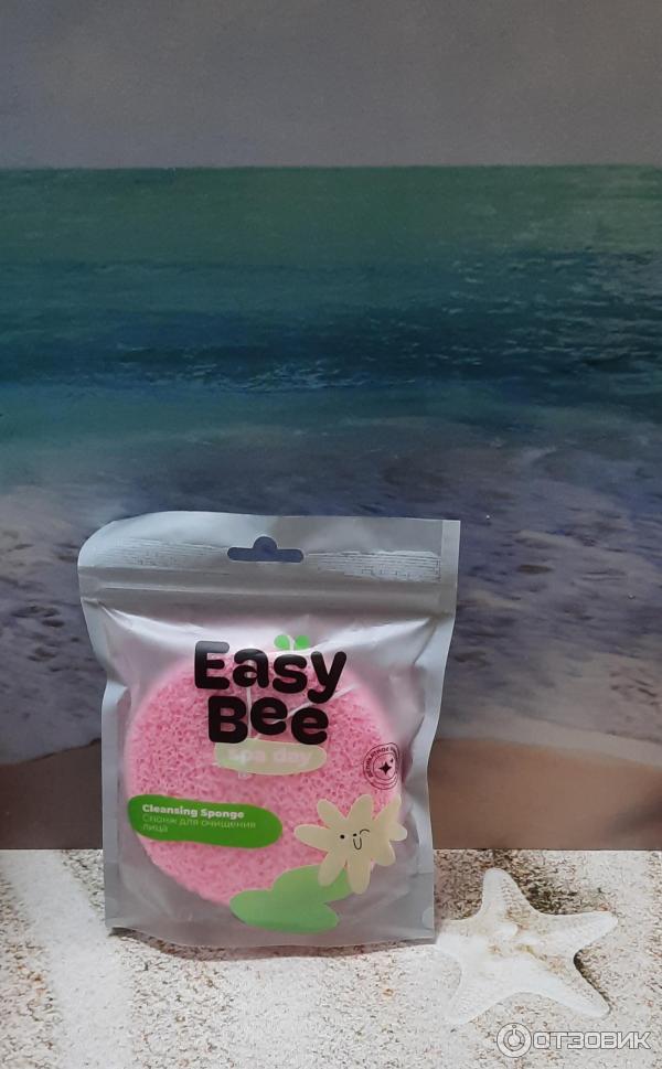 Отзыв о Спонж для очищения лица Easy Bee | Мой уход за лицом всегда начинается с очищения ...