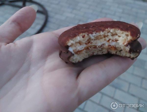 Отзыв о Печенье Lotte Choco Pie Cheese | Интересная новинка, отличное ...