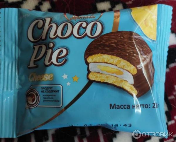 Отзыв о Печенье Lotte Choco Pie Cheese | Интересная новинка, отличное ...