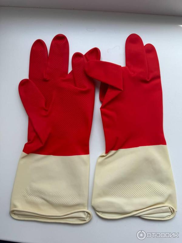 Отзыв о Перчатки латексные Komfi | Крепкие, хватает на долго