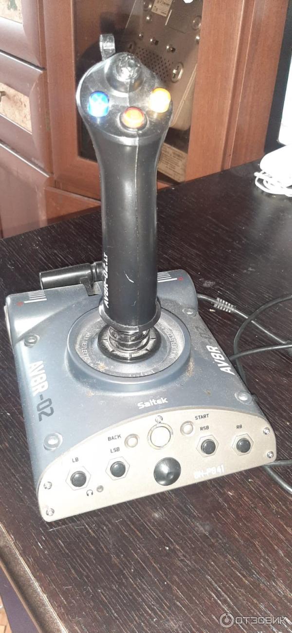 Отзыв о Джойстик Saitek Aviator AV8R-02 USED XBOX 360 | Для фанатов и ...