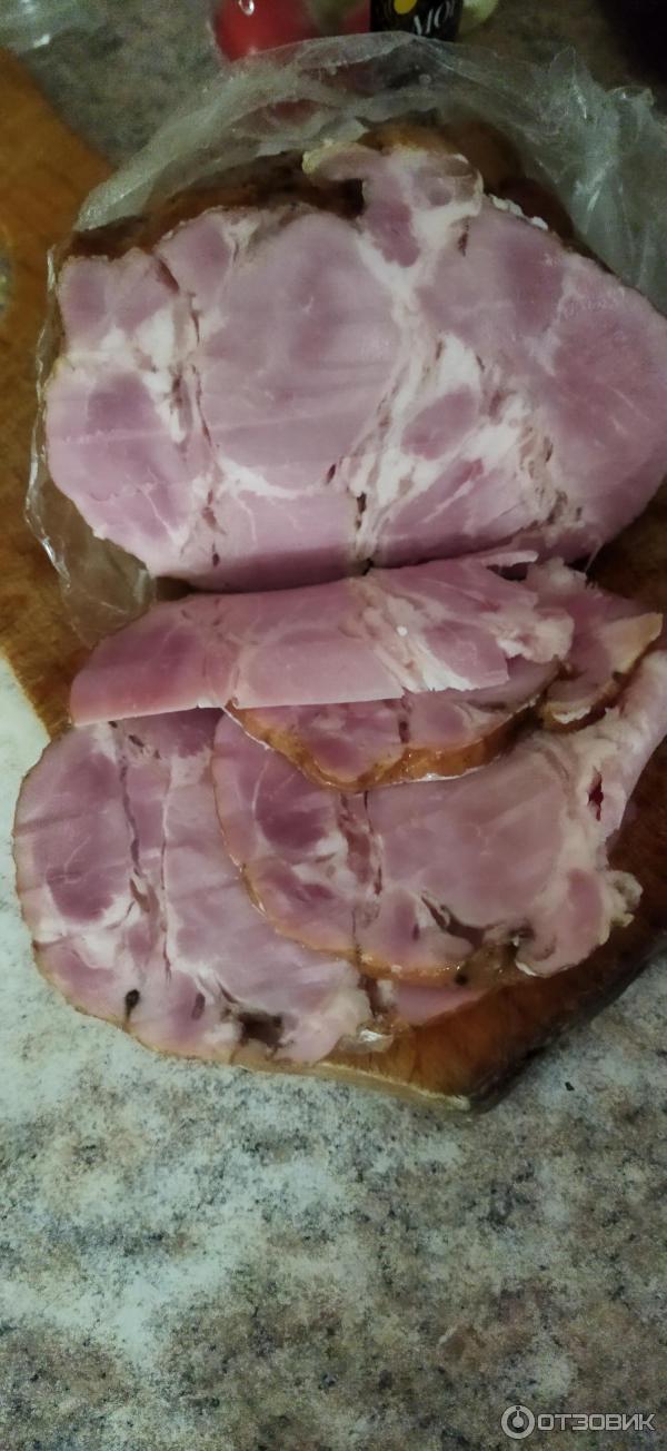 Отзыв о Продукт из свинины мясной копчено вареный Брестский мясокомбинат Парковка сочная