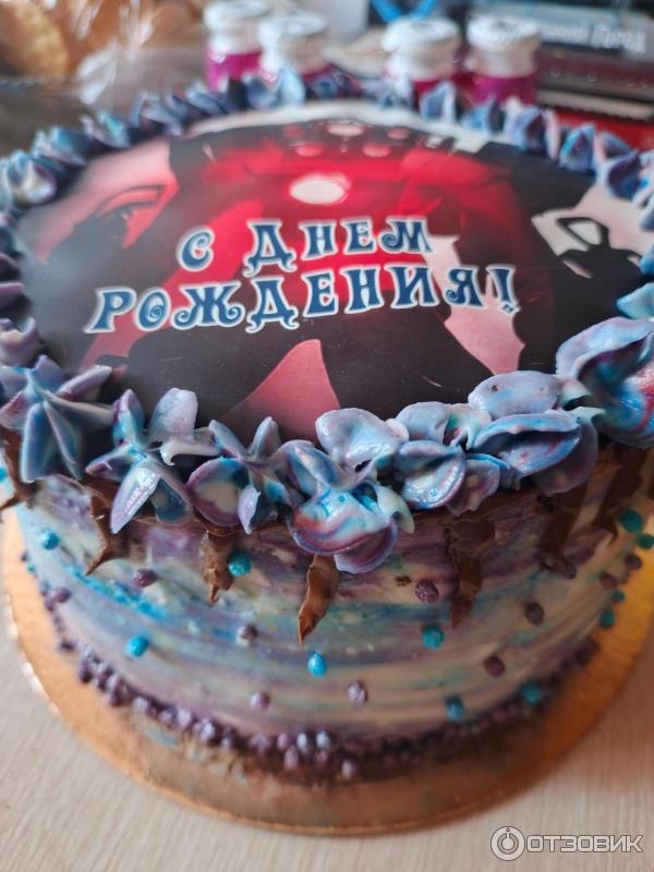 Отзыв о Сахарная картинка для торта Print tort | И на торт и на пряники.