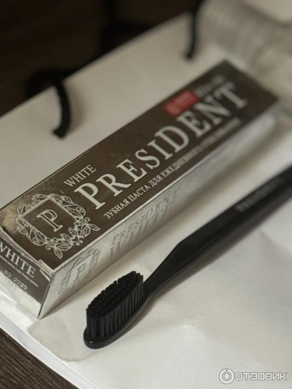 Отзыв о Зубная паста President White | Комплексный уход для гигиены ...