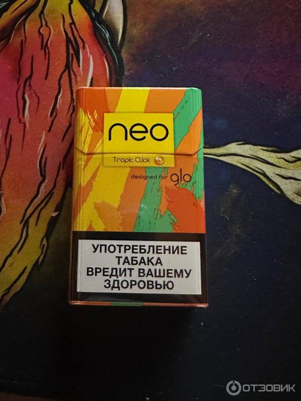 Отзыв о Стики для Glo Neo Tropic Click | приятный летний вкус