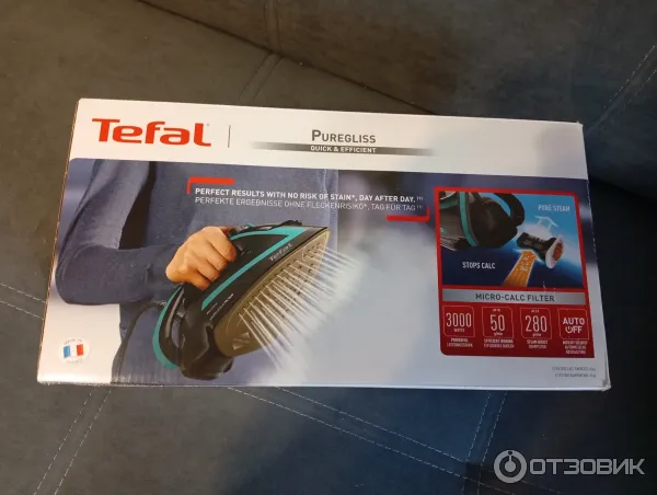 Отзыв о Утюг Tefal Puregliss FV8066E0 | Как супруга сказала :"Одно ...